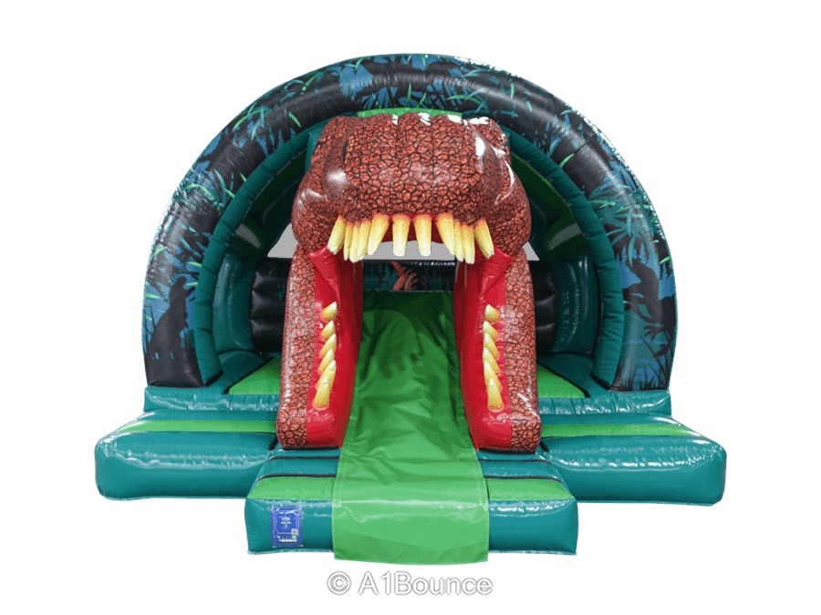 15ft by 16ft 3D Dinosaur Combi Castle - Bouncy Castle, Soft Play and ...