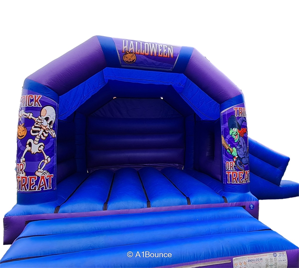 18ft by 15ft Halloween Combi Castle - Bouncy Castle, Soft Play and ...