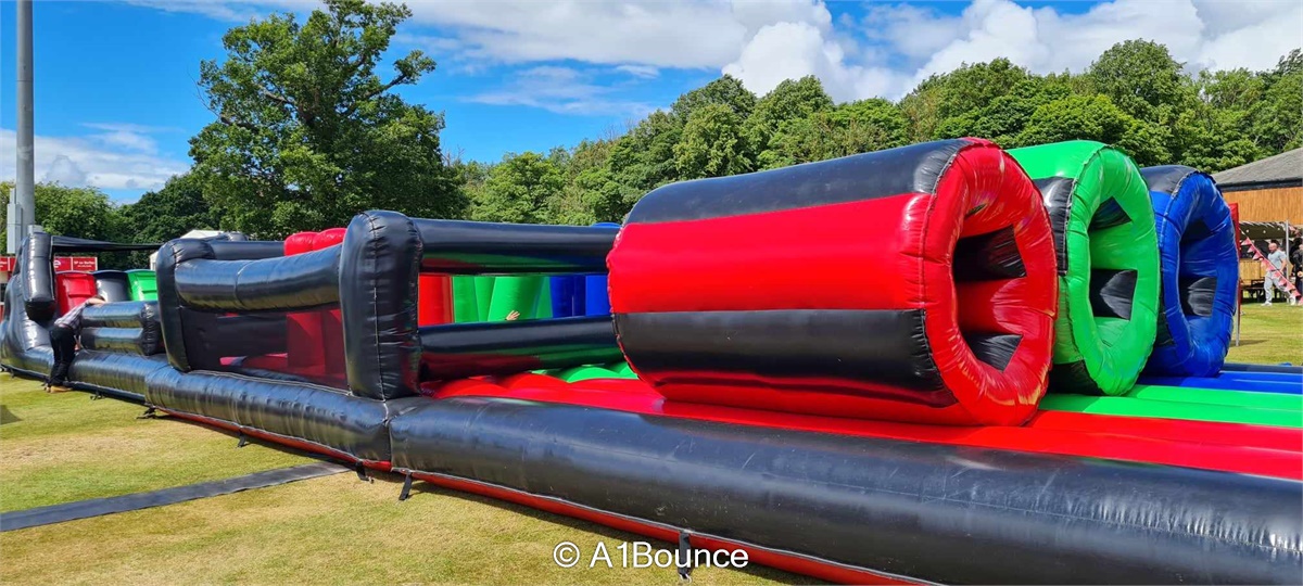 ASSAULT COURSES - Bouncy Castle, Soft Play and Inflatable Hire in ...