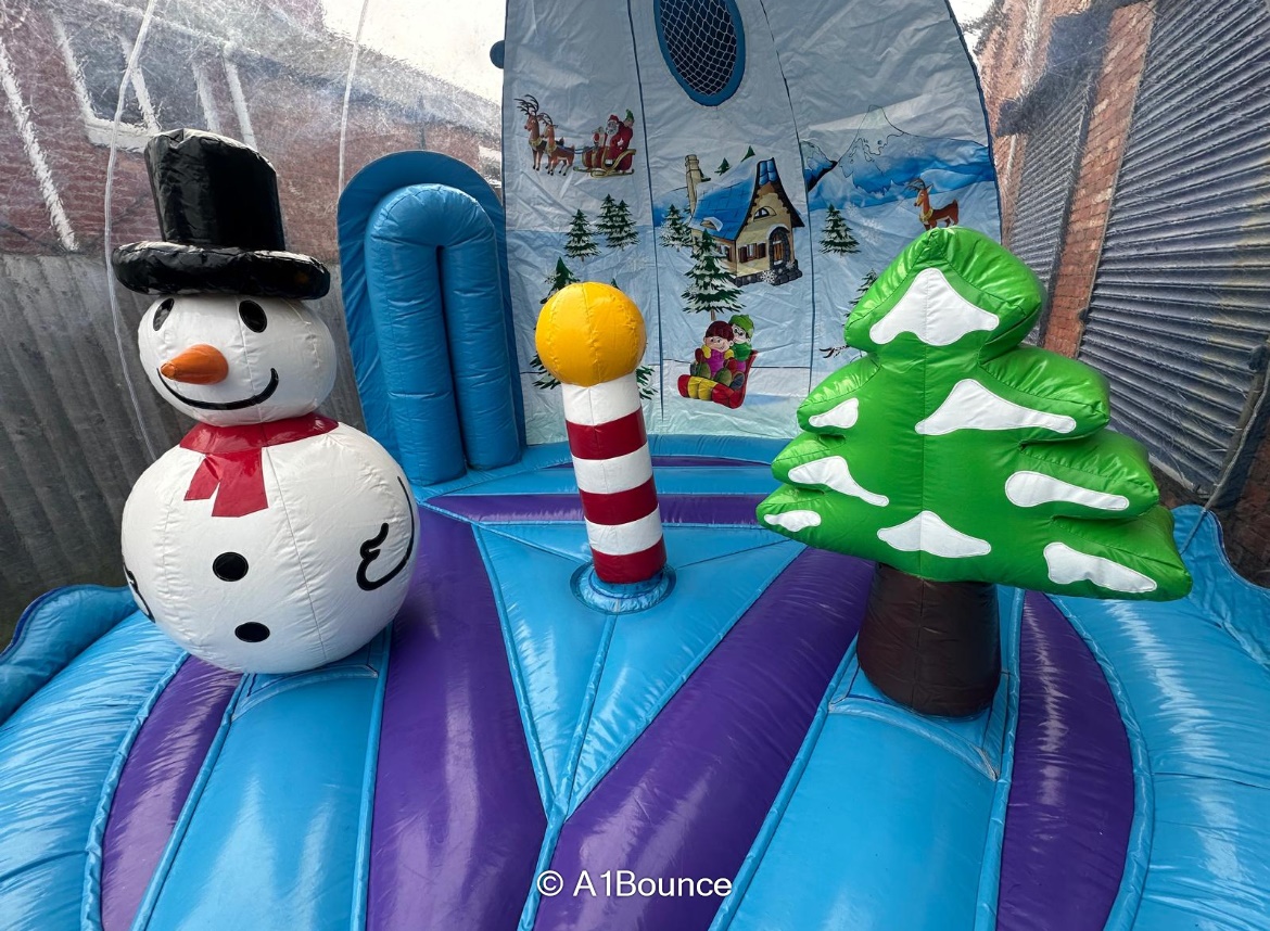 Christmas Snow Globe Bouncer - Bouncy Castle, Soft Play and Inflatable ...