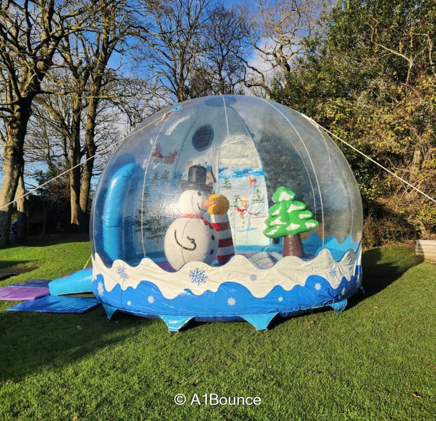Christmas Snow Globe Bouncer - Bouncy Castle, Soft Play and Inflatable ...