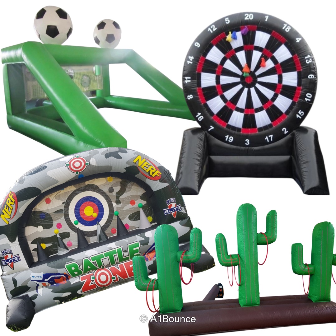 INFLATABLE GAMES - Bouncy Castle, Soft Play and Inflatable Hire in ...